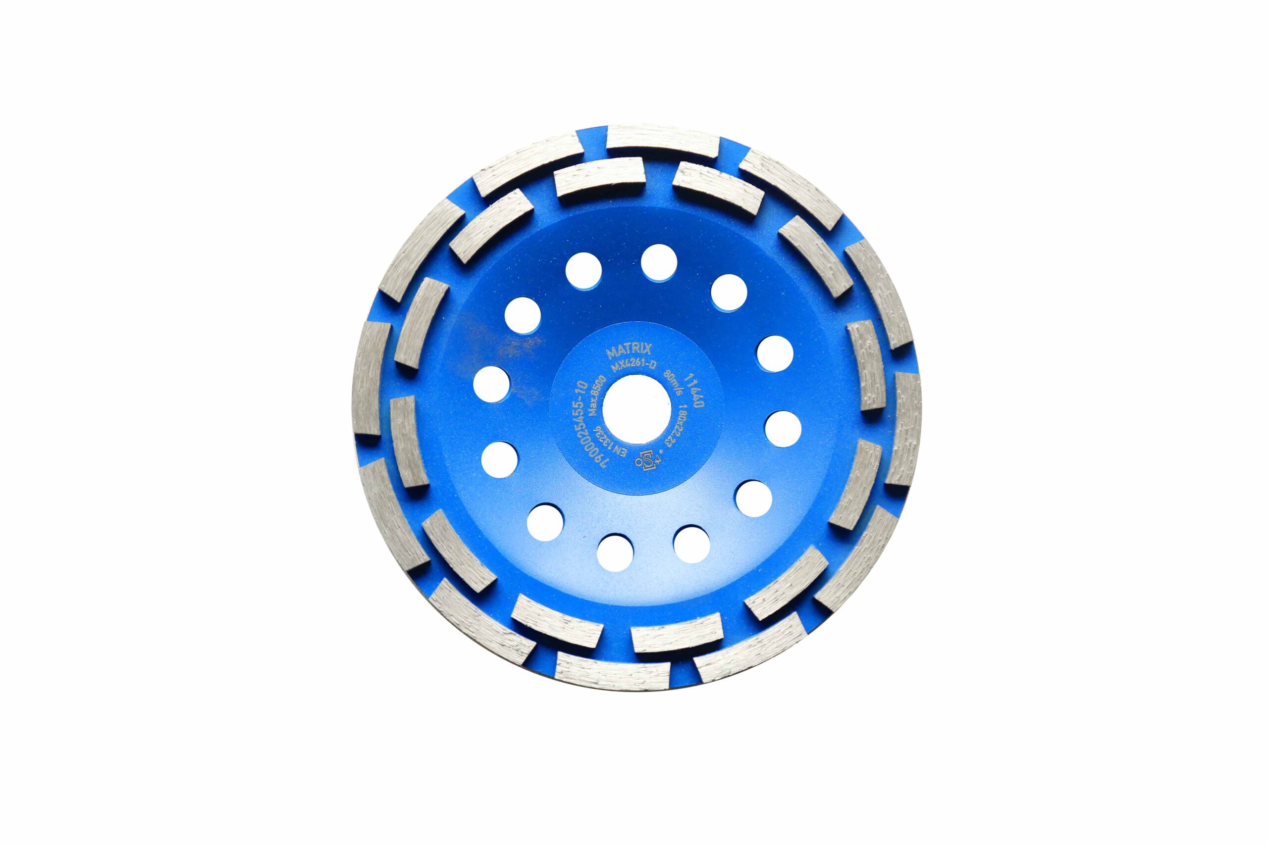 180mm 2-Row Concrete Diamond Grinding Cup Concrete Grinding – Matrix